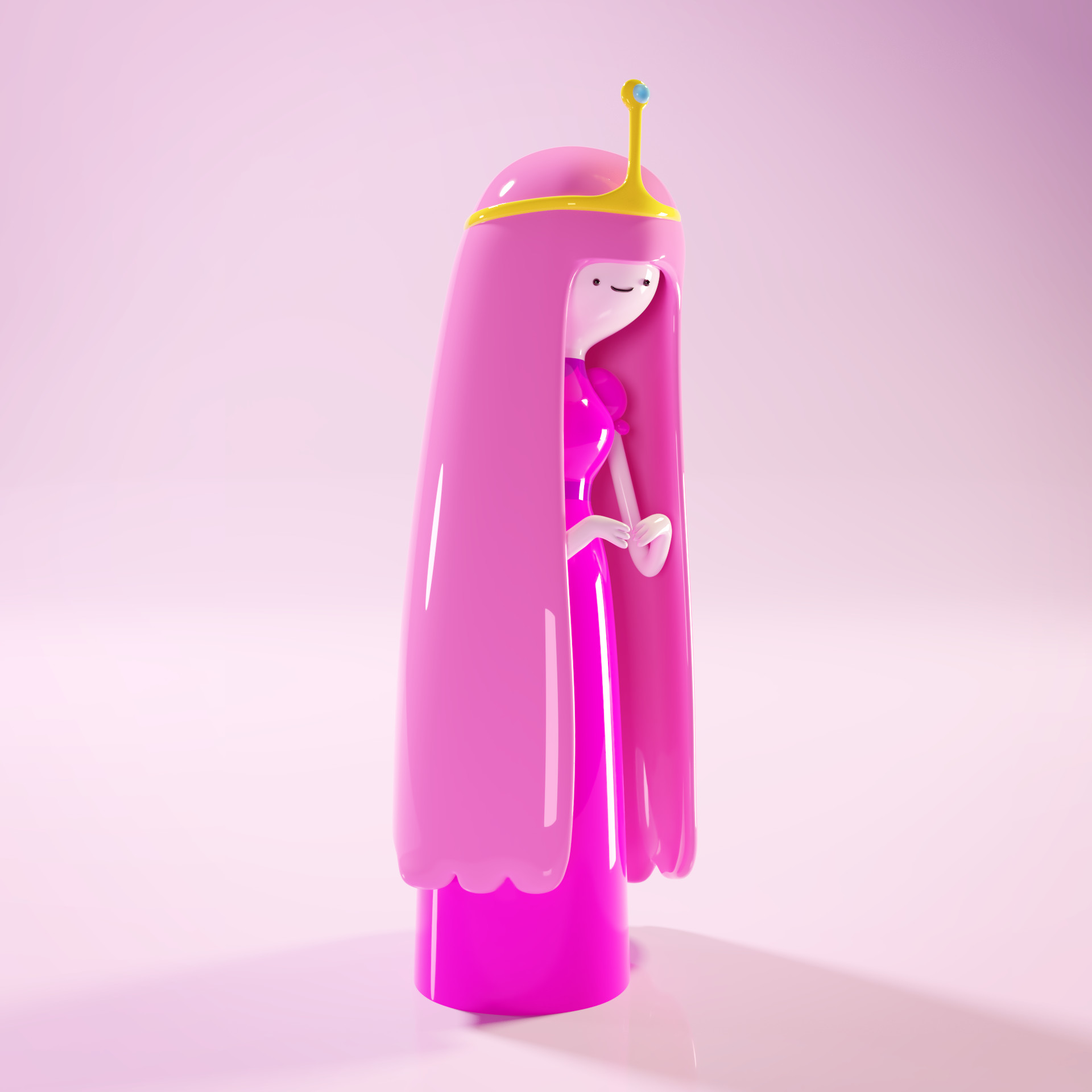 Princess Bubblegum by Albaro Hadad | Scrolller