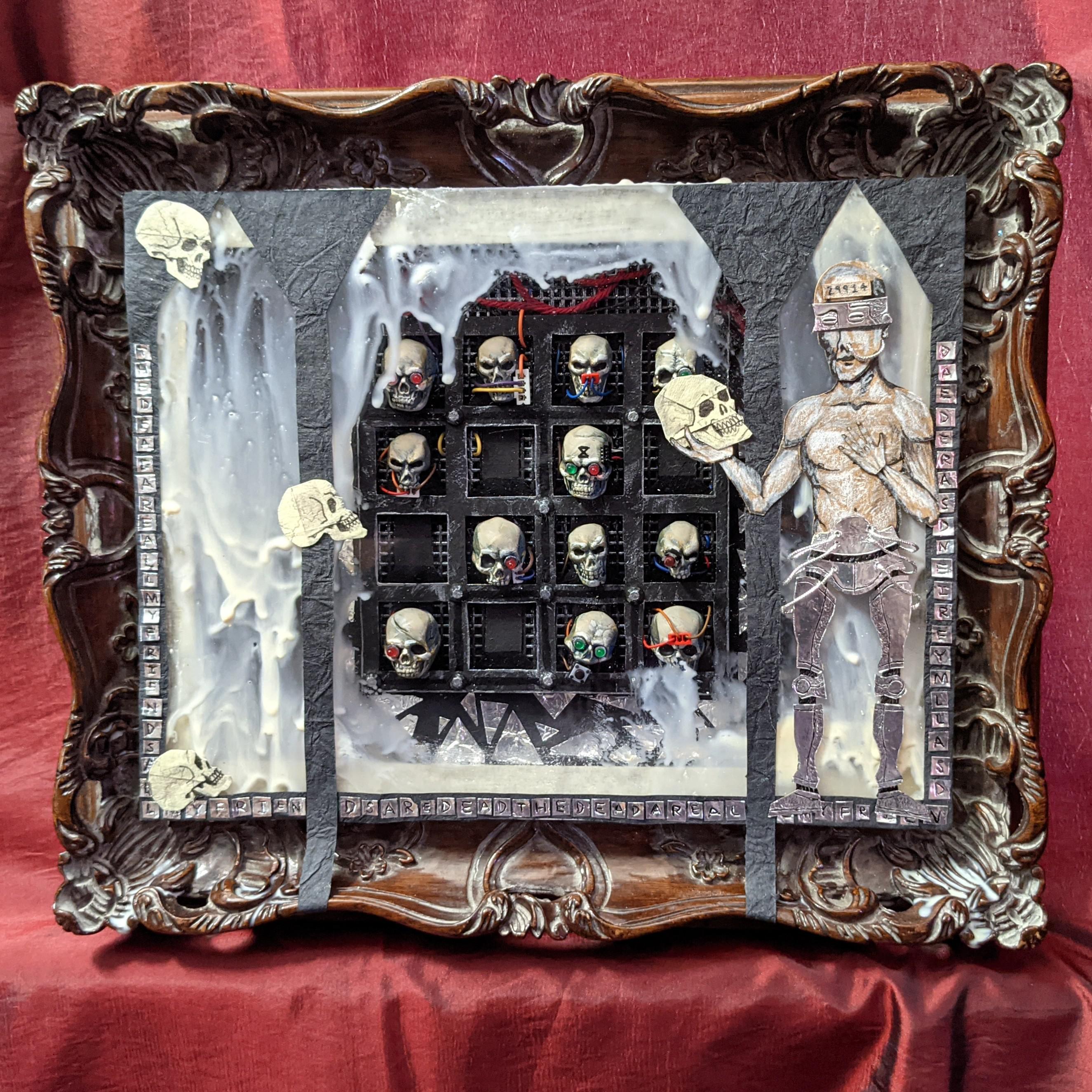 Prisoner 29914 - Servoskull repairman, Me, Mixed Medium, 2021 | Scrolller