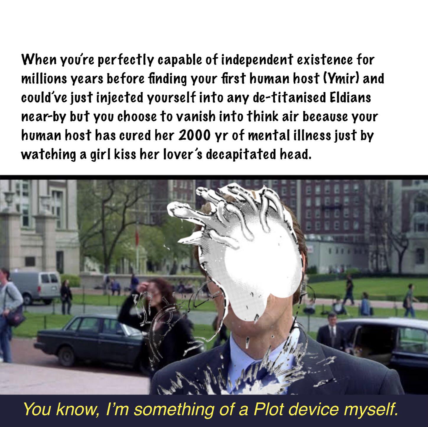 Probably the lamest Plot device. | Scrolller