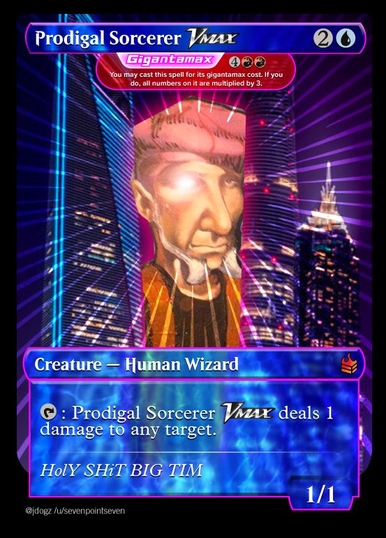 Prodigal Sorcerer VMAX | Scrolller