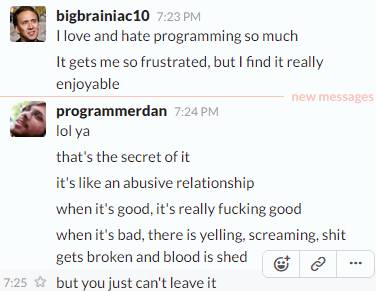 ProgrammerDan on Programming | Scrolller