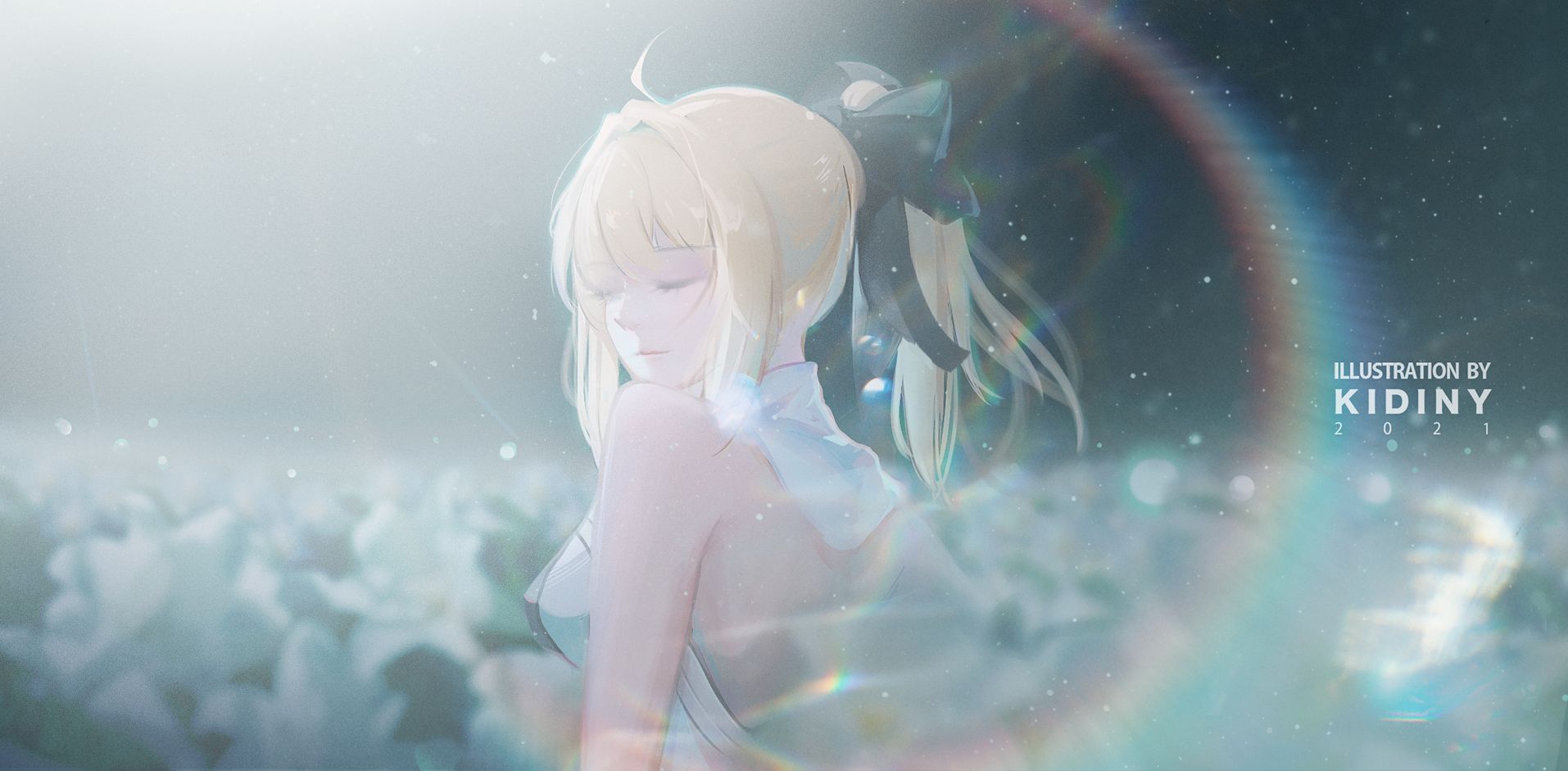 Promo artwork for Studio Synkai's King of Knights, an upcoming Saber fan manga! Chapter one ...