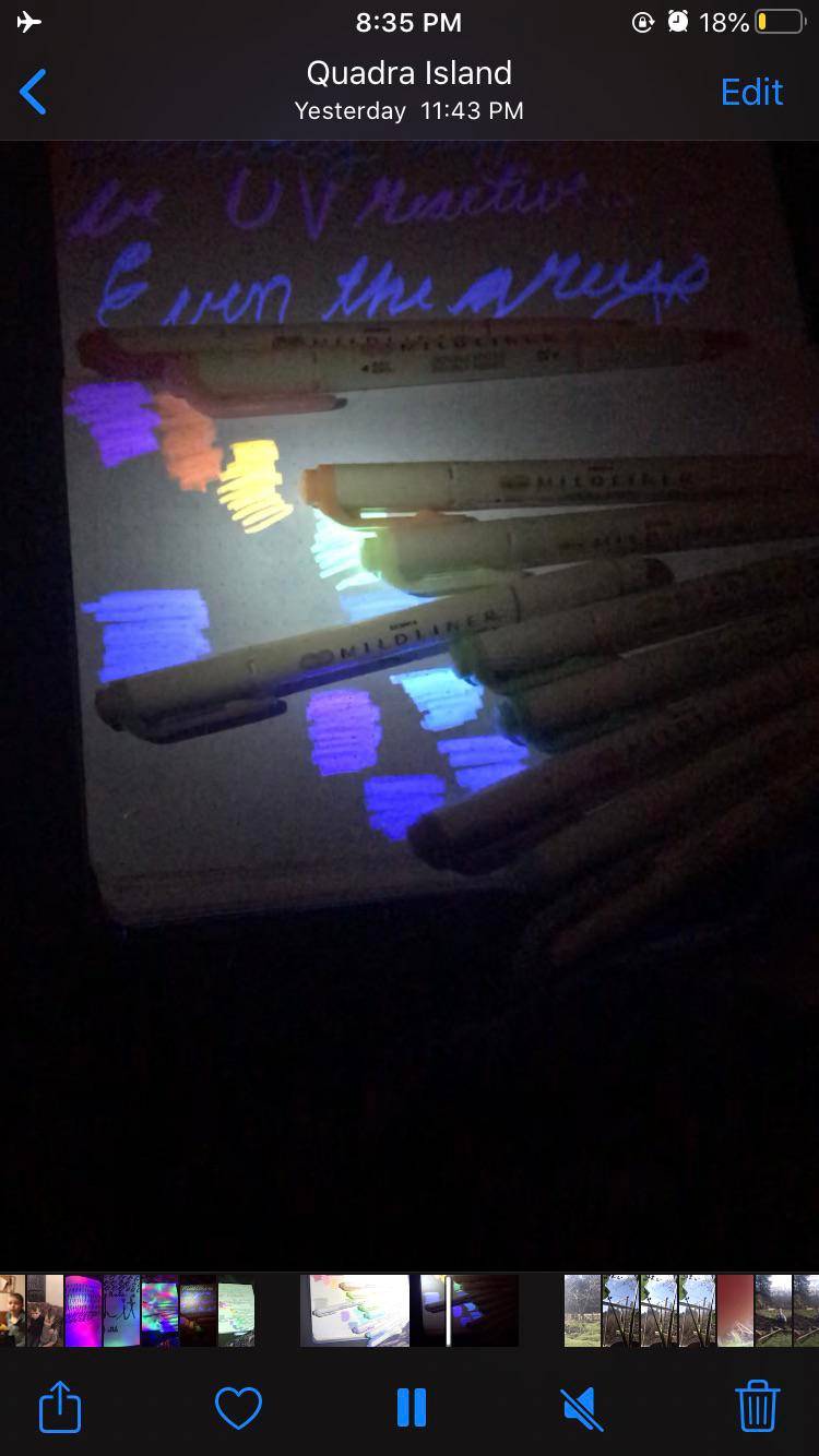 PSA midliners are UV reactive | Scrolller