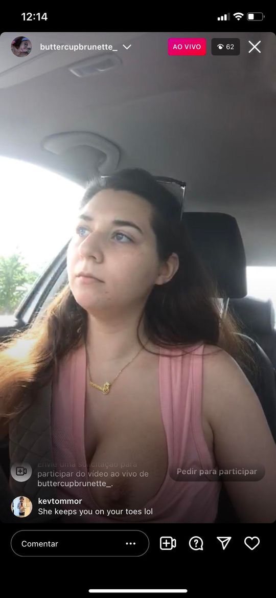 Public flash on Instagram live | Scrolller