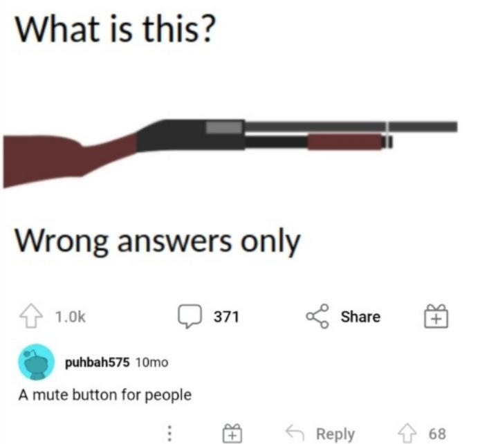 Pull the trigger | Scrolller