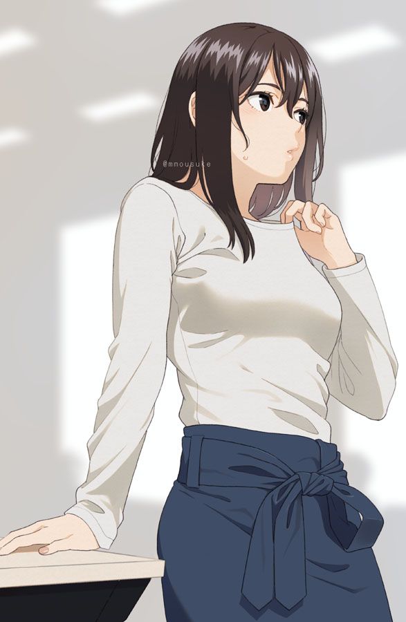 Pulling at her collar [Original] | Scrolller