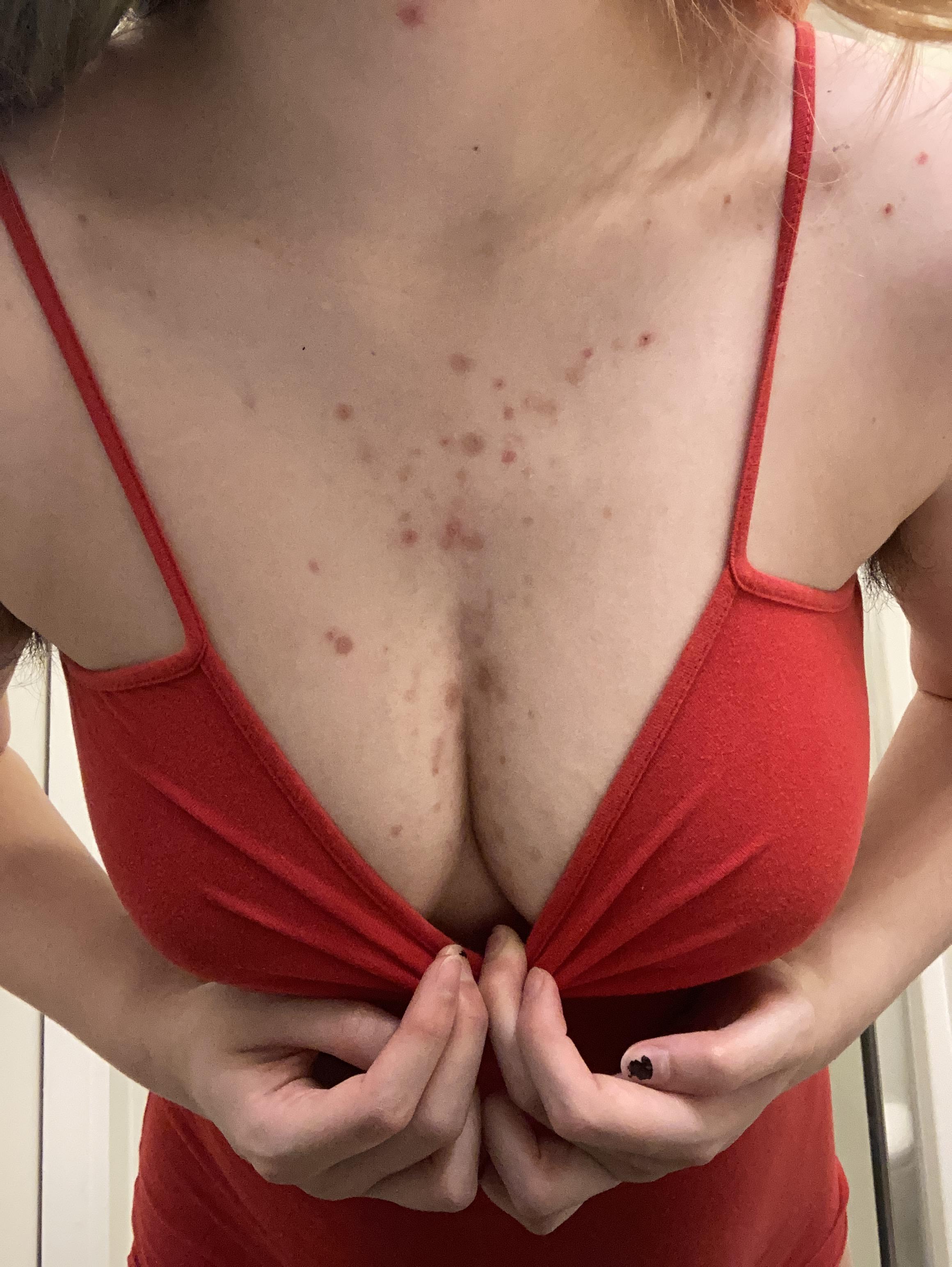 Pulling down my camisole for you ️ | Scrolller