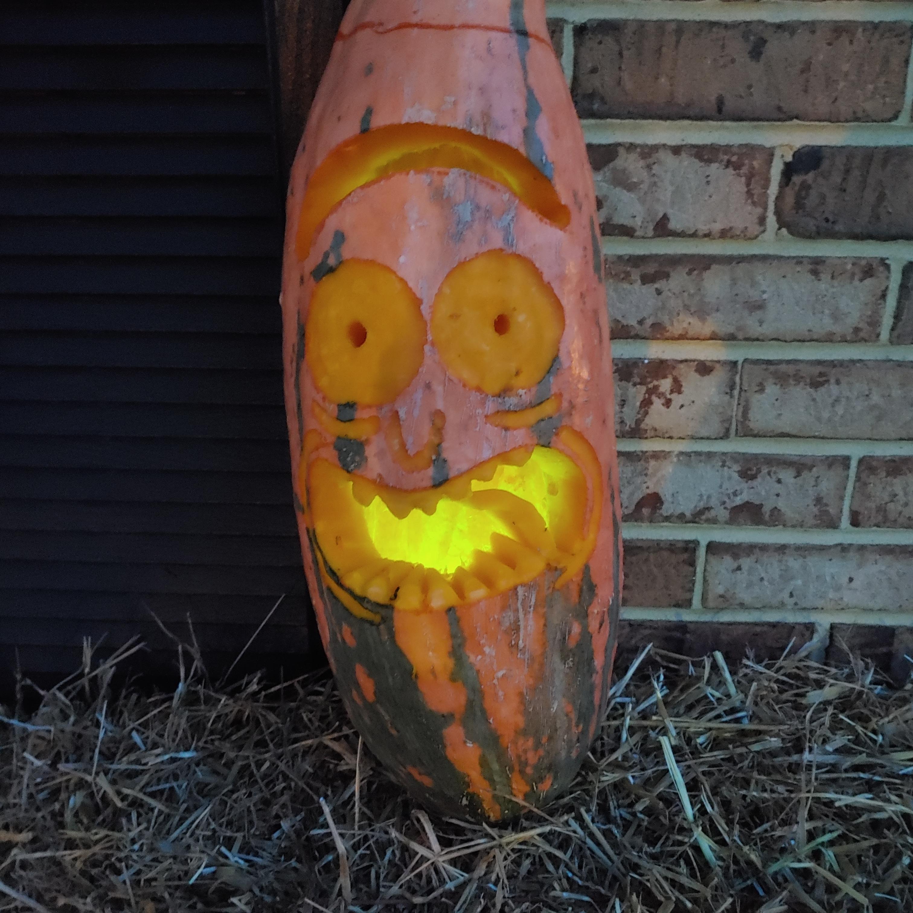 Pumpkin Rick!!!!!!! | Scrolller