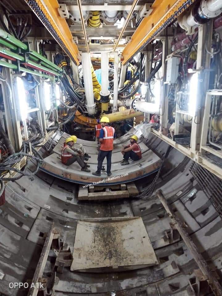 Pune Metro Construction, India, 2021. | Scrolller