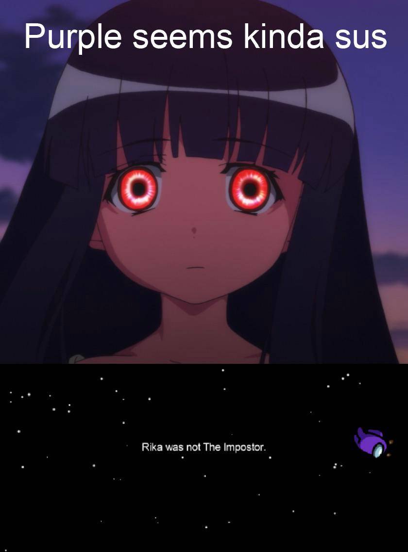 Purple is sus | Scrolller