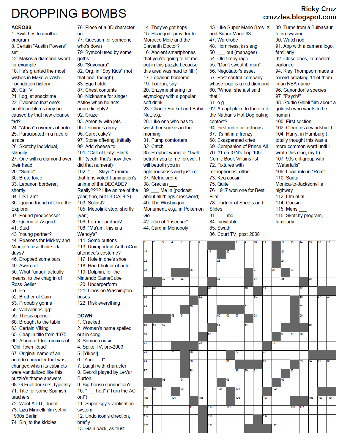 Puzzle: Dropping Bombs | Scrolller