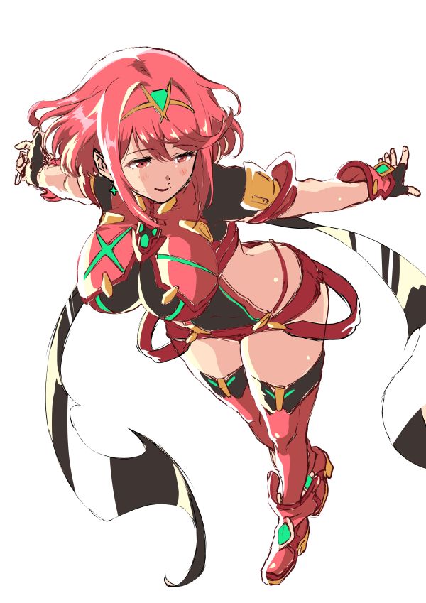 Pyra stretching | Scrolller