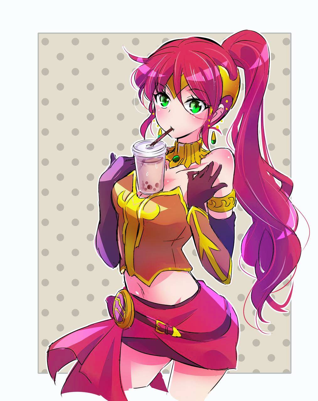 Pyrrha does the tapioca challenge (Artist: Iesupa) | Scrolller