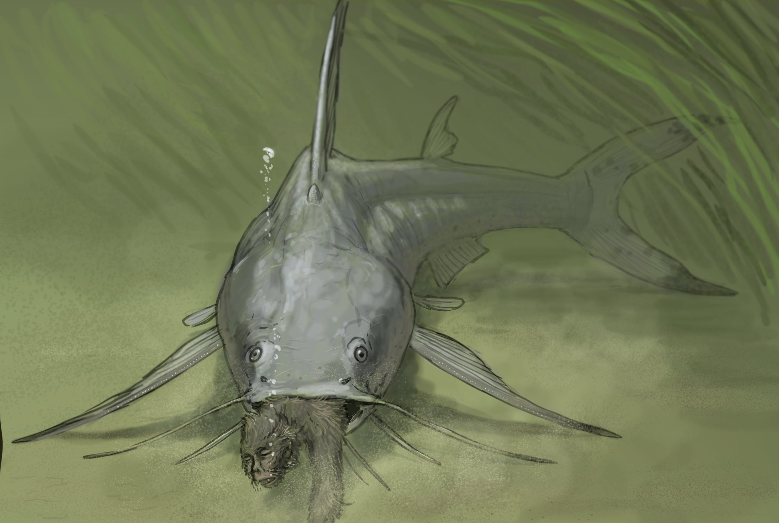 Qarmoutus eats primate | Scrolller