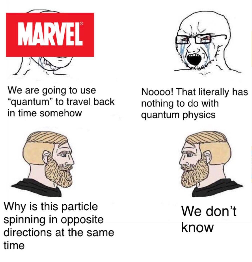 Quantum physics in Marvel vs quantum physics IRL | Scrolller