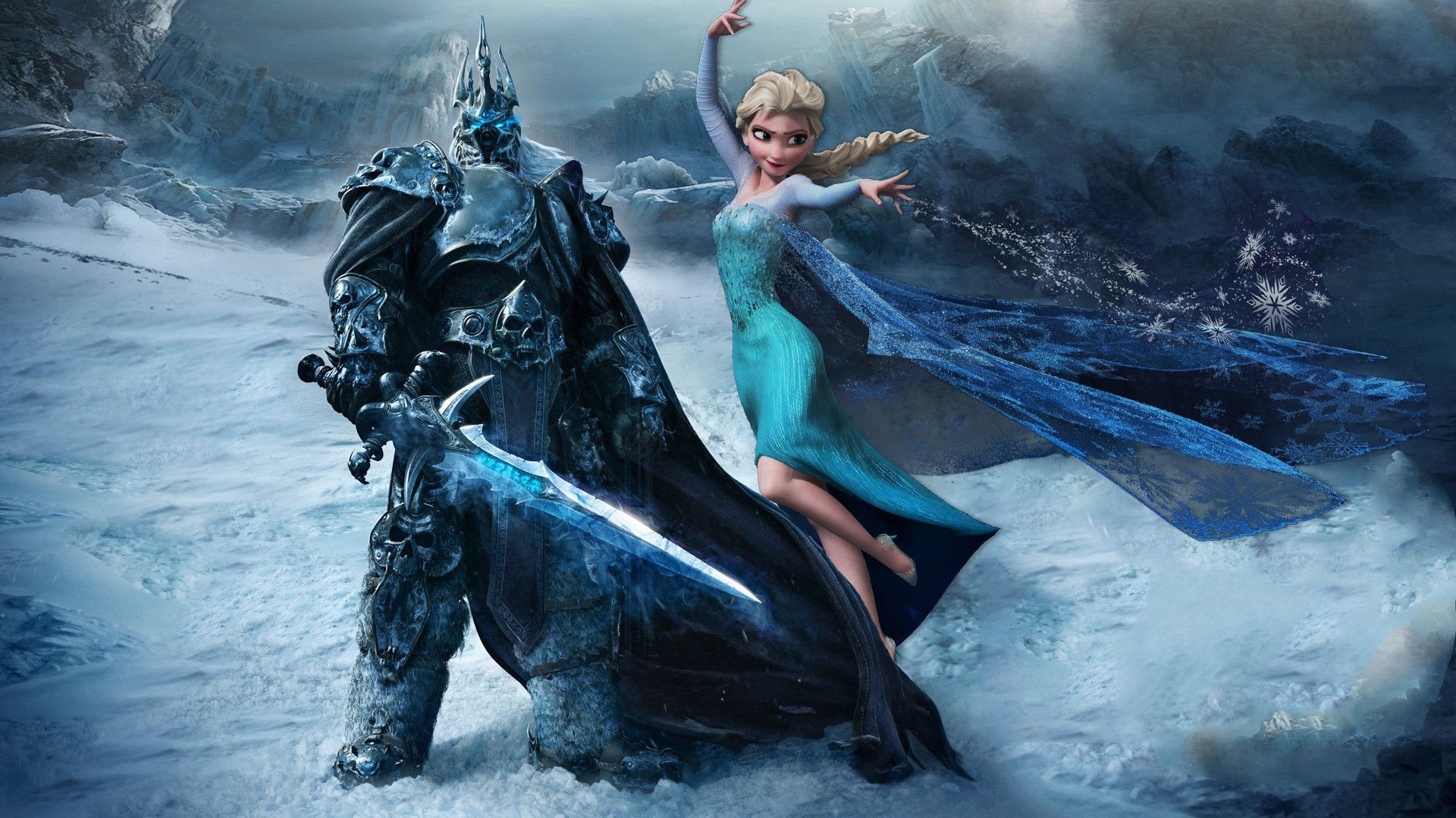 Queen Elsa and The Lich King | Scrolller