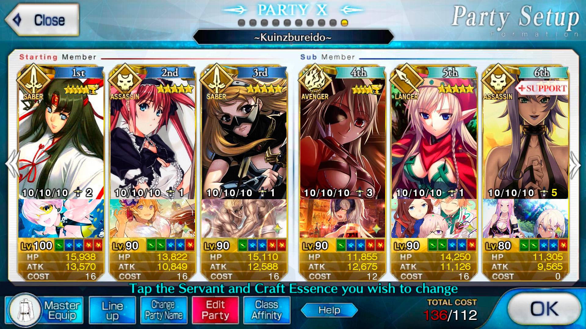 Queen's Blade Setup / Fate Grand Order (edit) | Scrolller