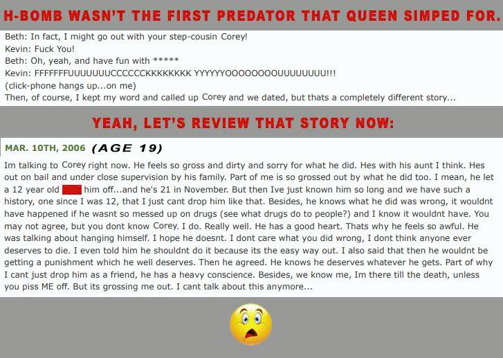 Queen's disturbing pattern of defending predators. | Scrolller