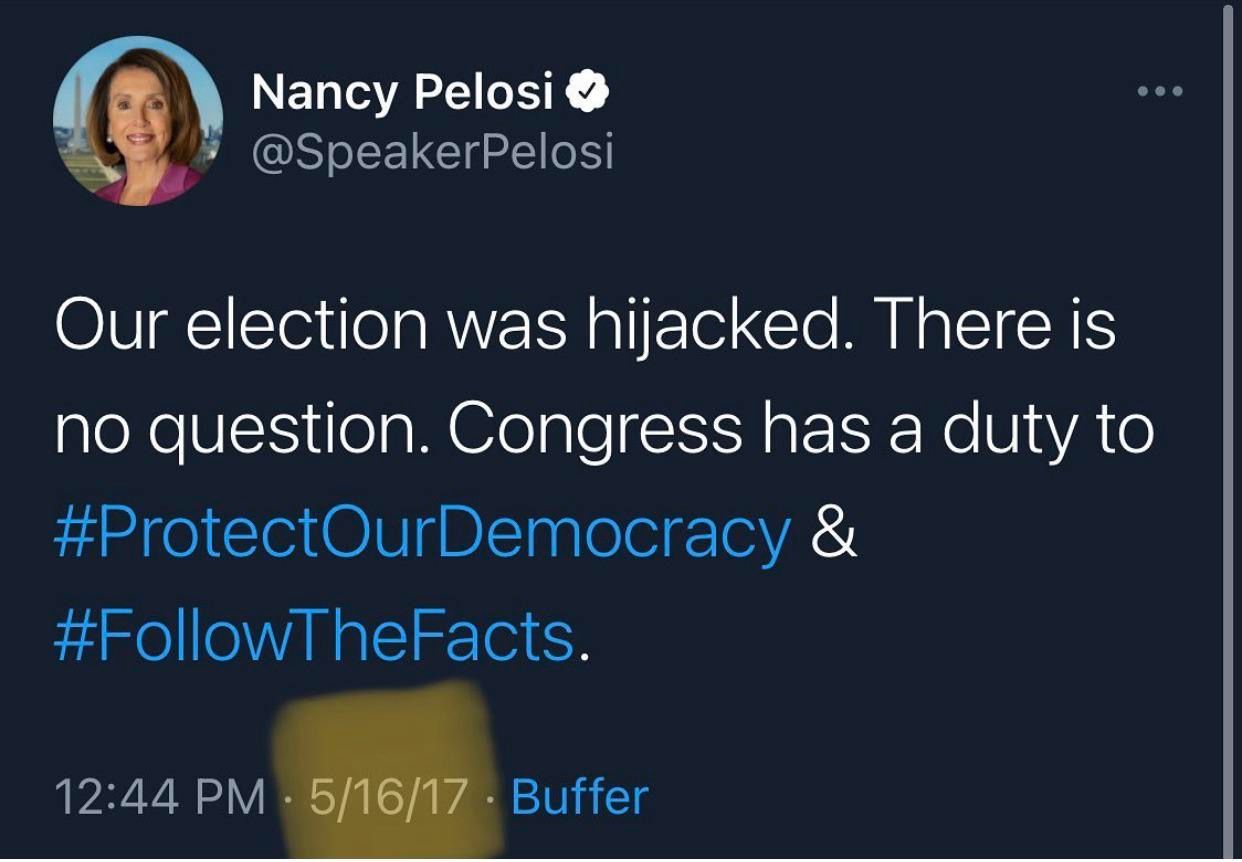 Questioning the integrity of elections? Someone is not fit to lead..... | Scrolller