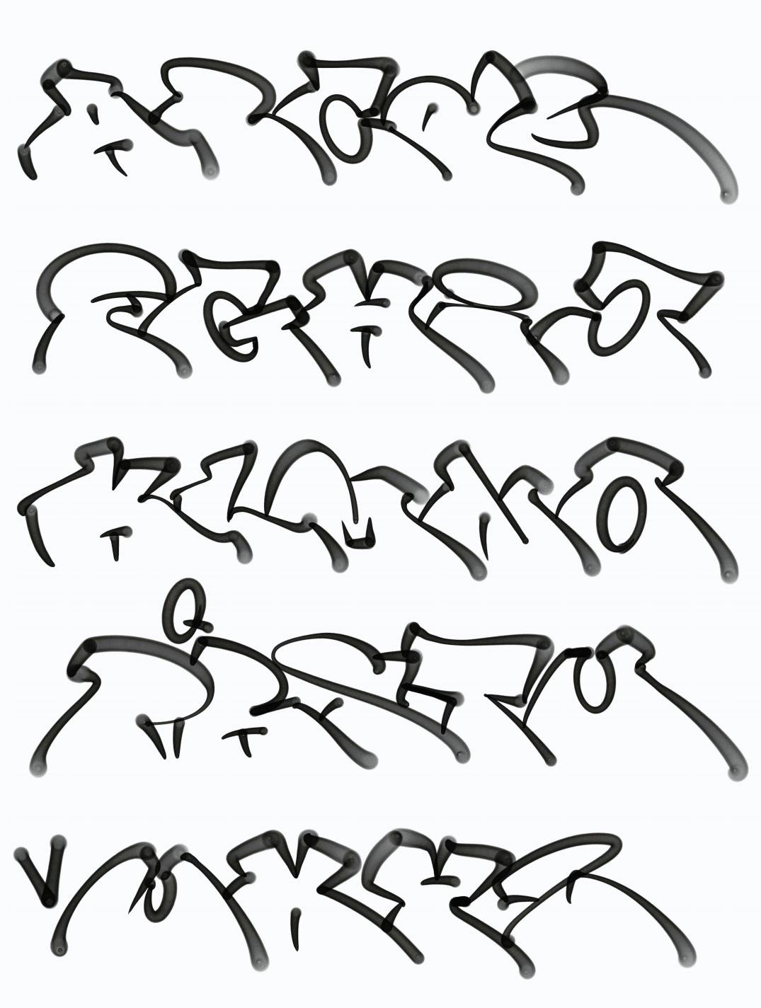 Quick digital alphabet | Scrolller