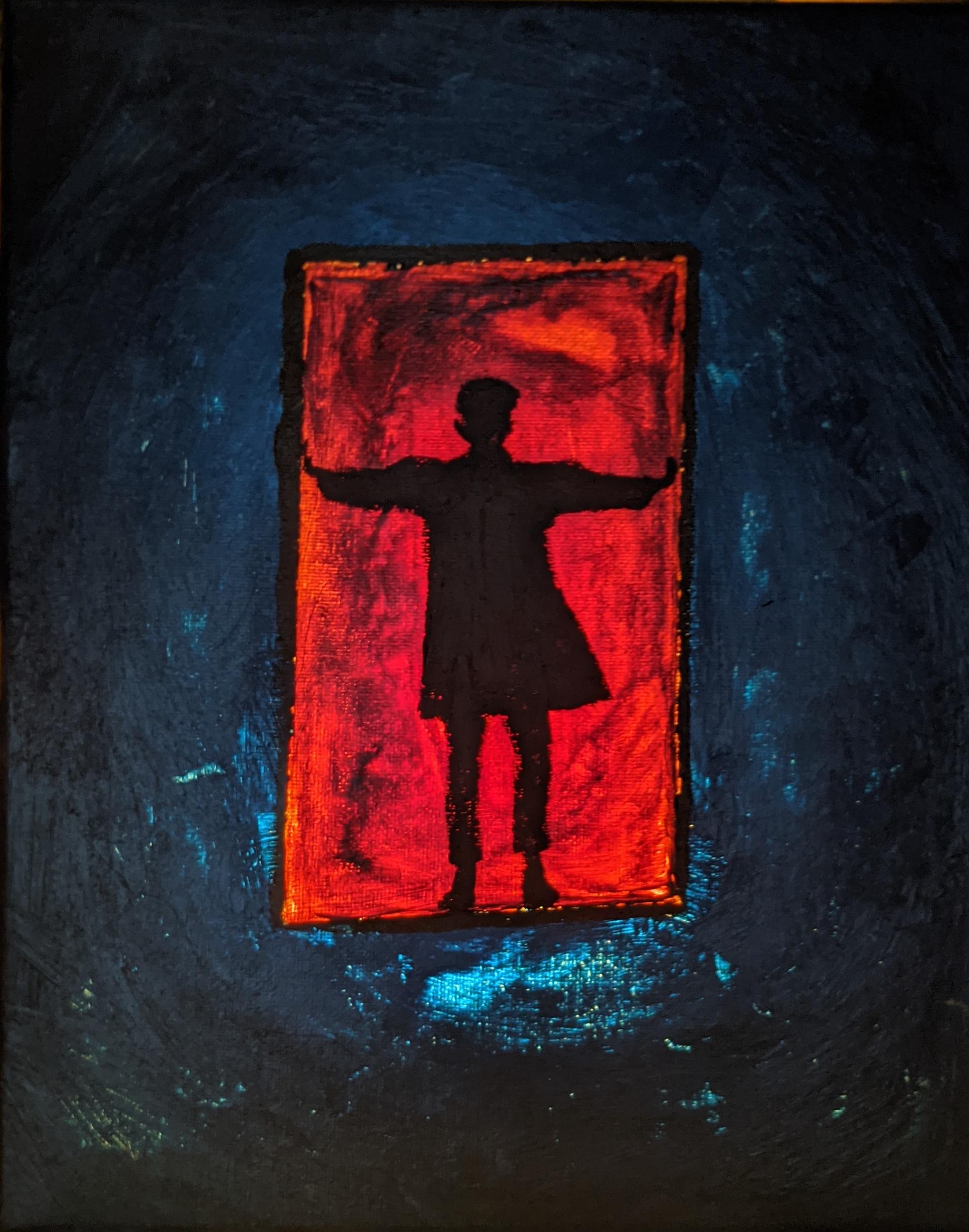 Quick painting I did to represent embracing your fears | Scrolller