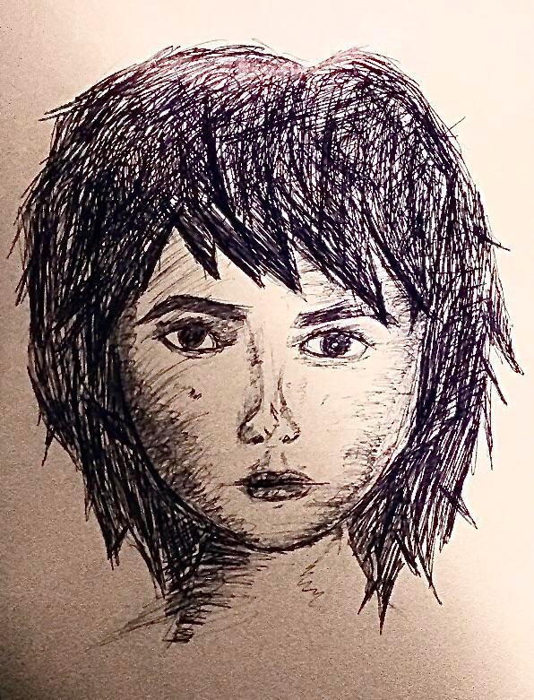 Quick sketch I made of Daniel. I pretty much never draw, but I’m proud of how this turned out ...