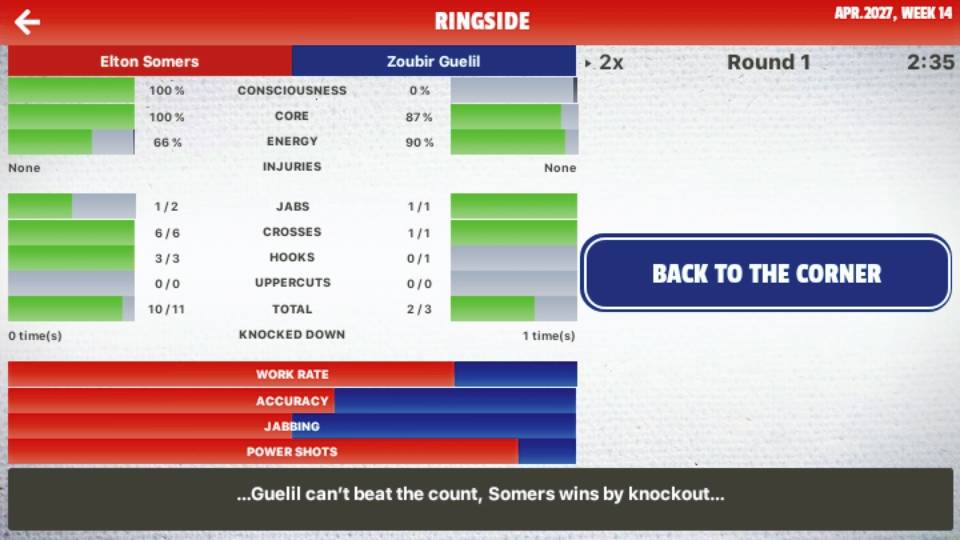 Quickest knockout I've seen | Scrolller