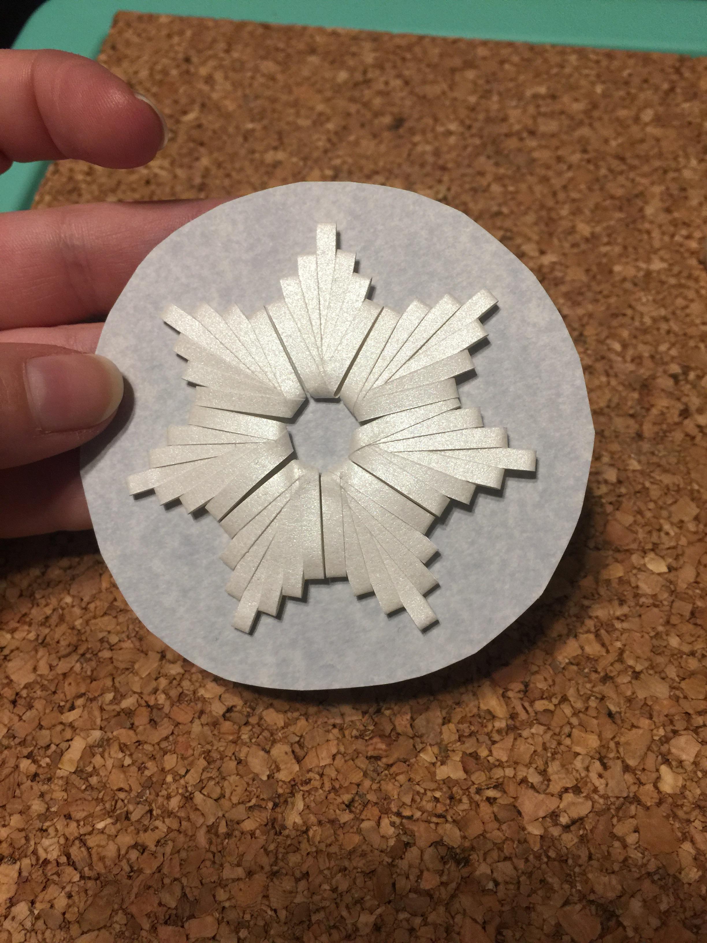 Quilled snowflake | Scrolller