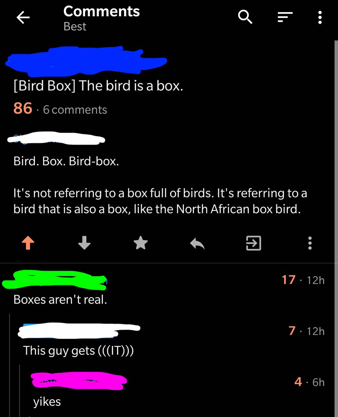 Quite a fan theory about the film Bird Box | Scrolller
