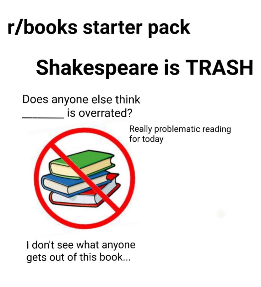 r/books starter pack | Scrolller
