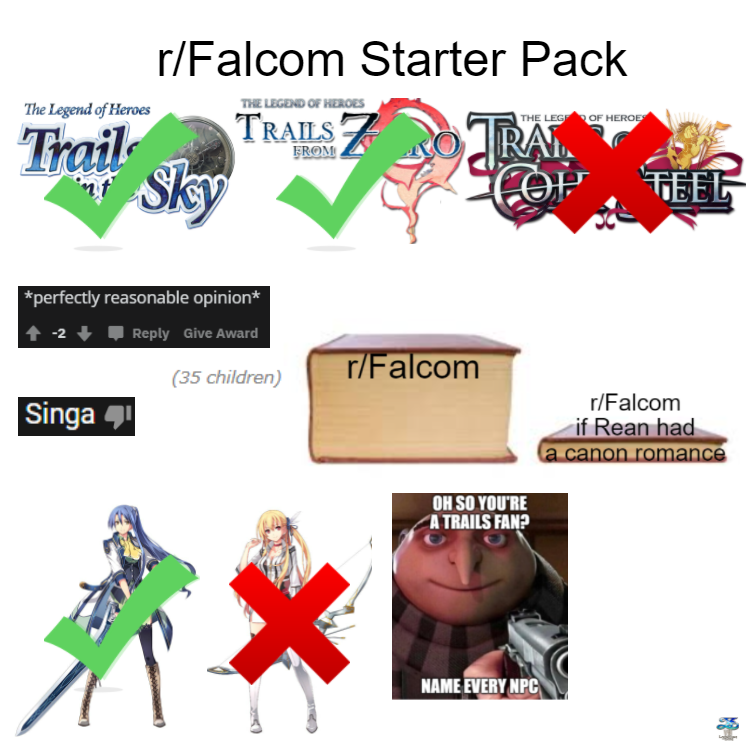 r/Falcom Starter Pack | Scrolller