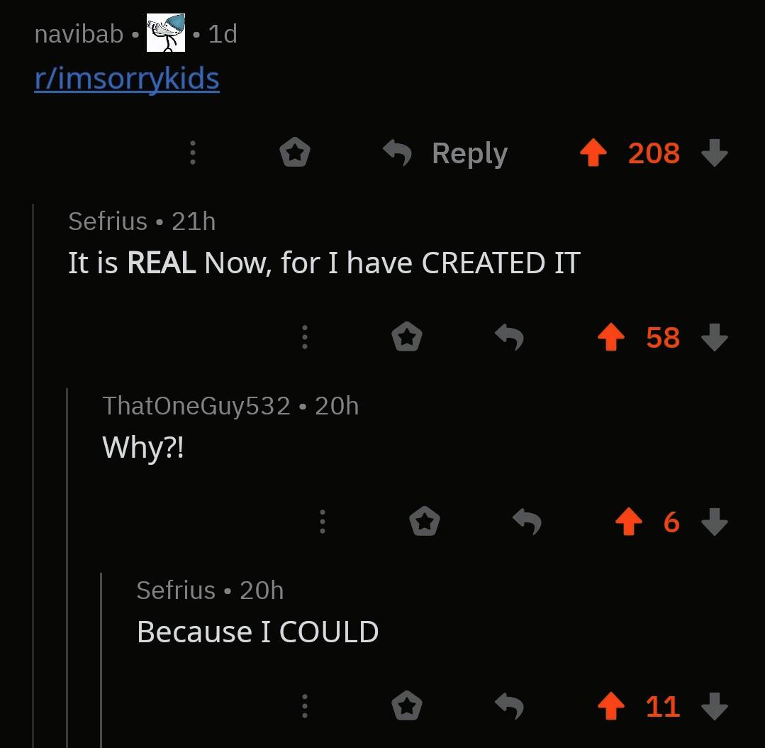 r/iamsorrykids has been created | Scrolller