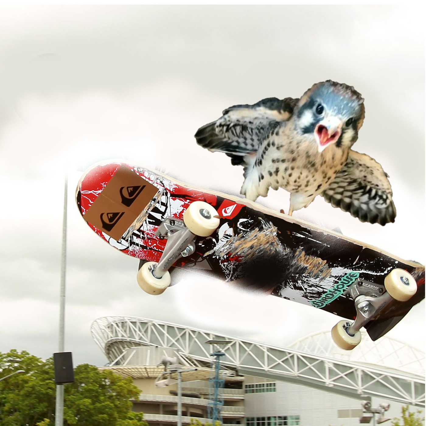 r/photoshopbattles didn't like the origin photo, but I just had to share this masterpiece with ...