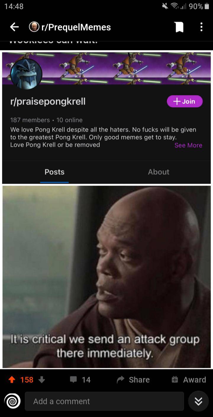 r/PrequelMemes calls for aid !!!!! | Scrolller