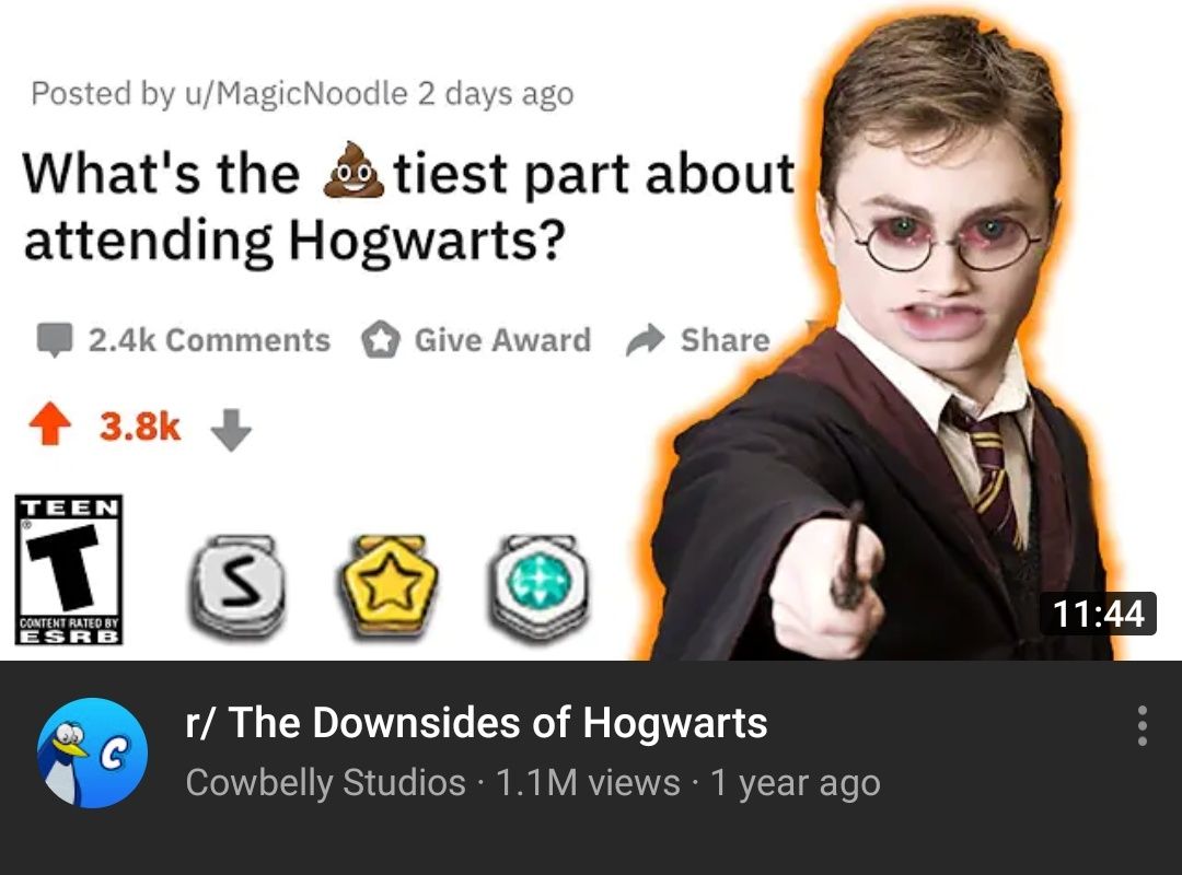 r/ The Downsides of Hogwarts | Scrolller