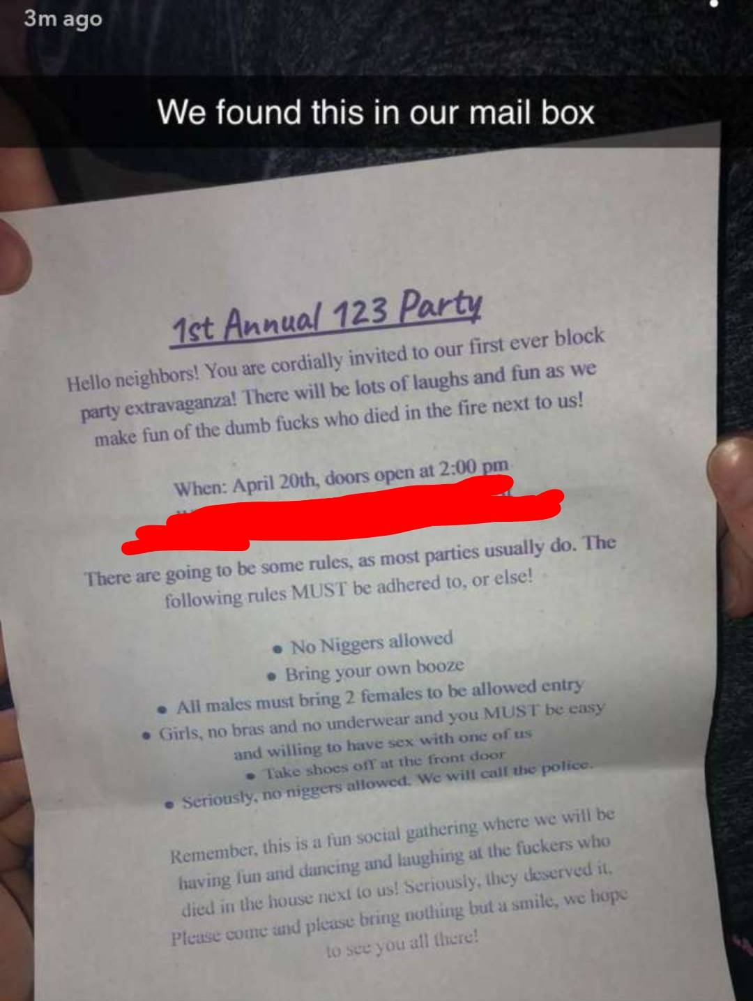 r/trashy user finds very real invitation in the mail | Scrolller