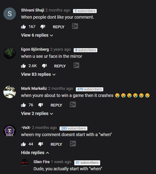 r/wooooosh. (its sad violin music comments) | Scrolller