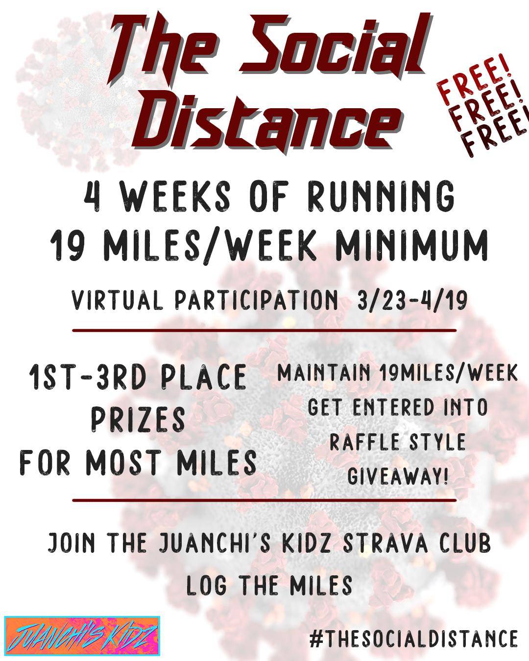 Race Cancelled? Here's a virtual challenge/race "The Social Distance" | Scrolller