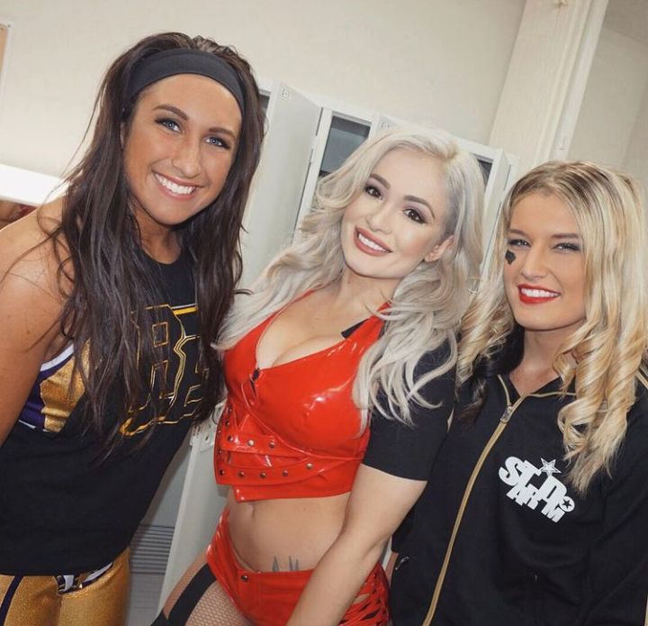 Rachel Ellering, Scarlett Bordeaux and Toni Storm - IG 2017 | Scrolller