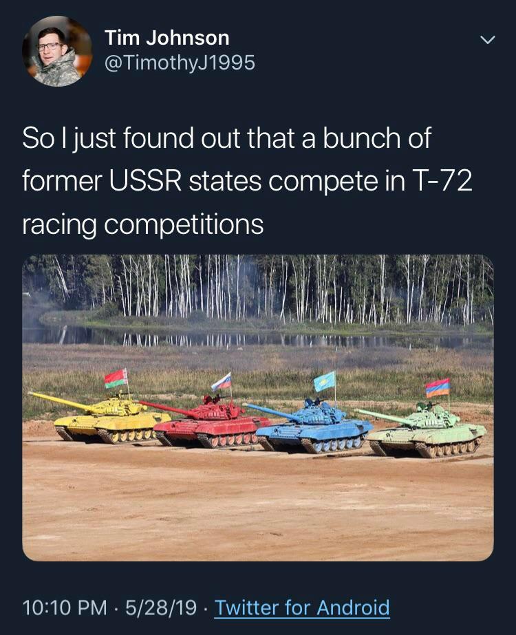 Racing Tanks | Scrolller