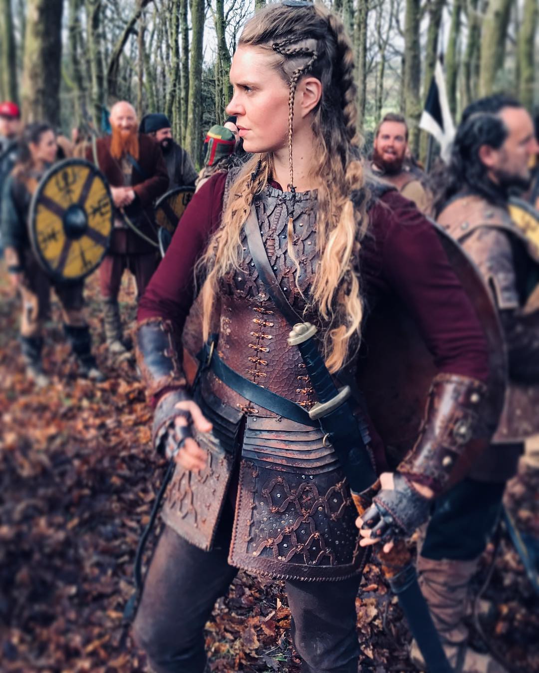 Ragga Ragnars as Gunnhild on Vikings | Scrolller