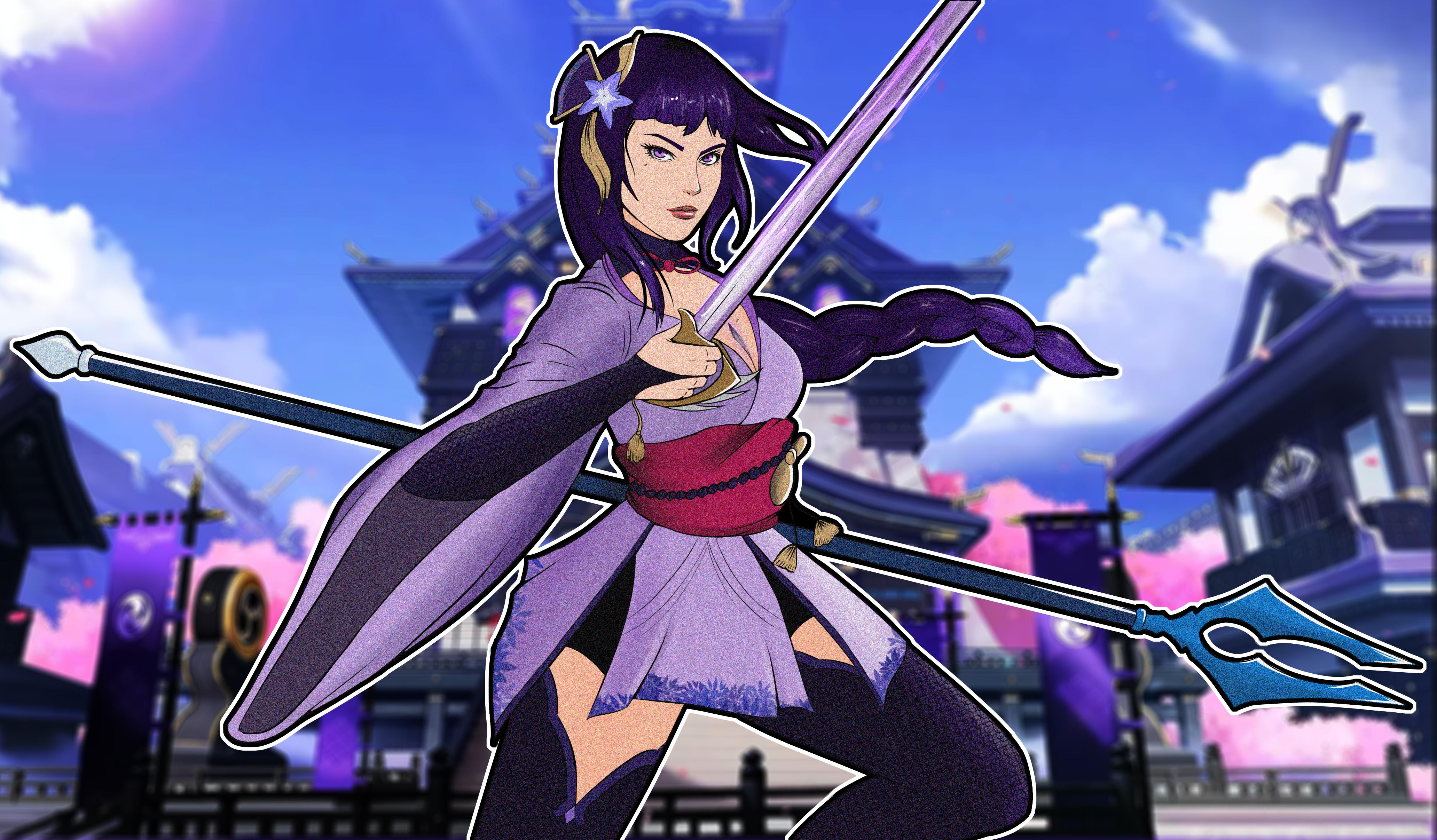 Raiden Shogun fanart | Scrolller