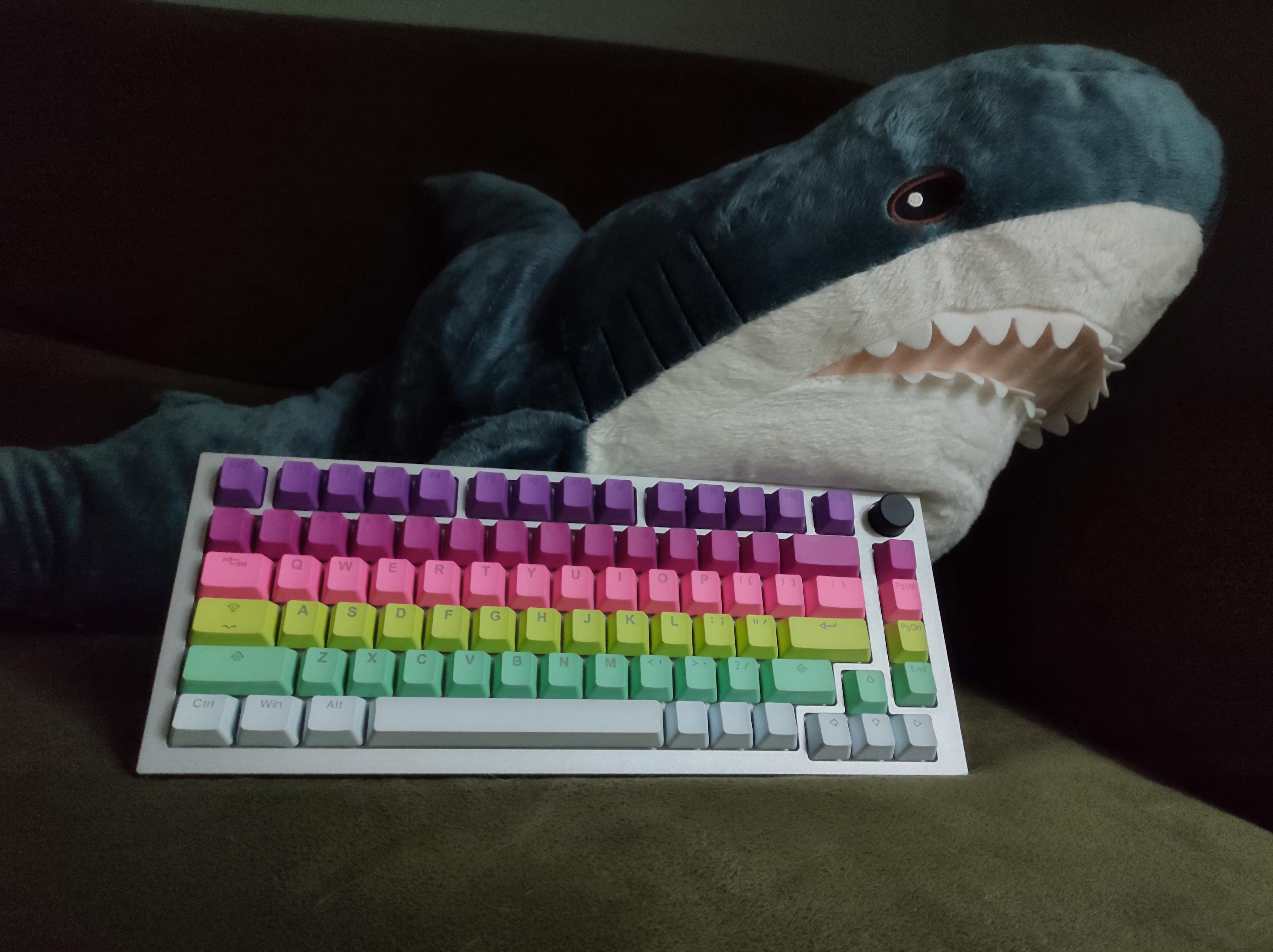 Rainbow gmmk pro (plus blåhaj) | Scrolller