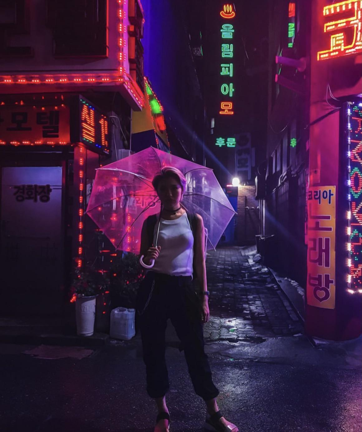 Rainy night. Seoul, South Korea | Scrolller