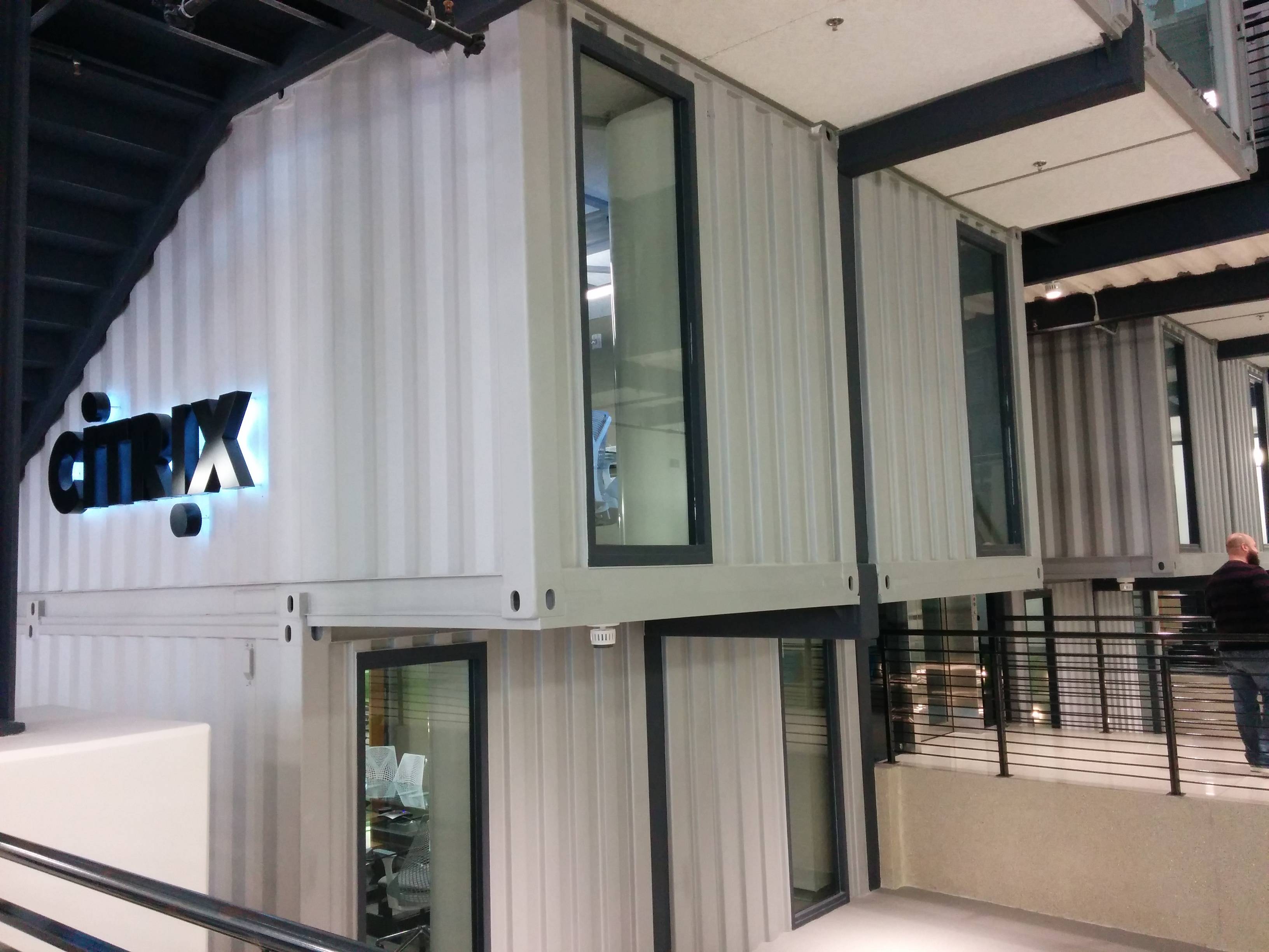 Raleigh, NC - Citrix office made from shipping containers | Scrolller