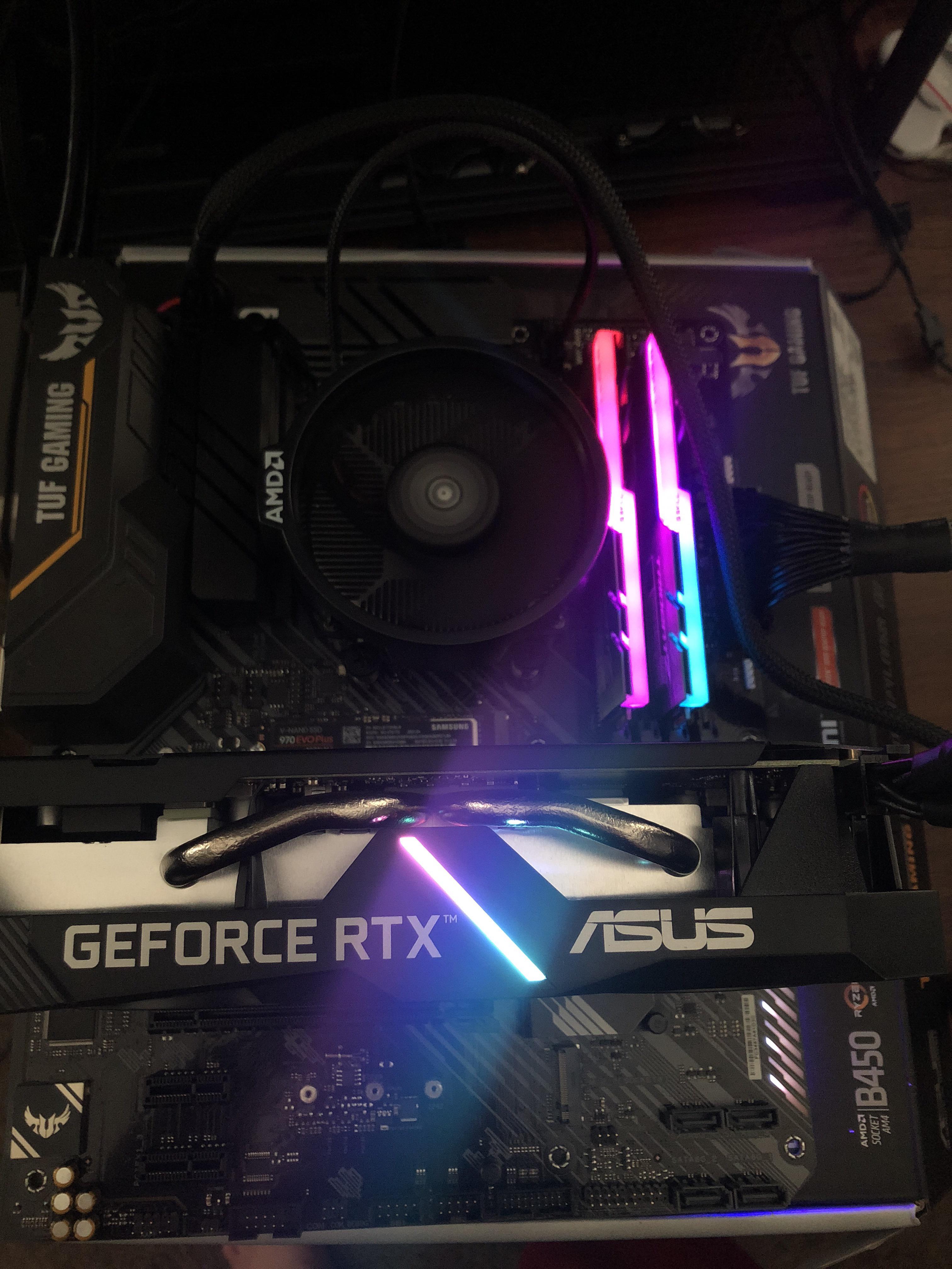 RAM RGB finally shows up now after installing my GPU. Some ppl said it shouldn’t matter, well ...