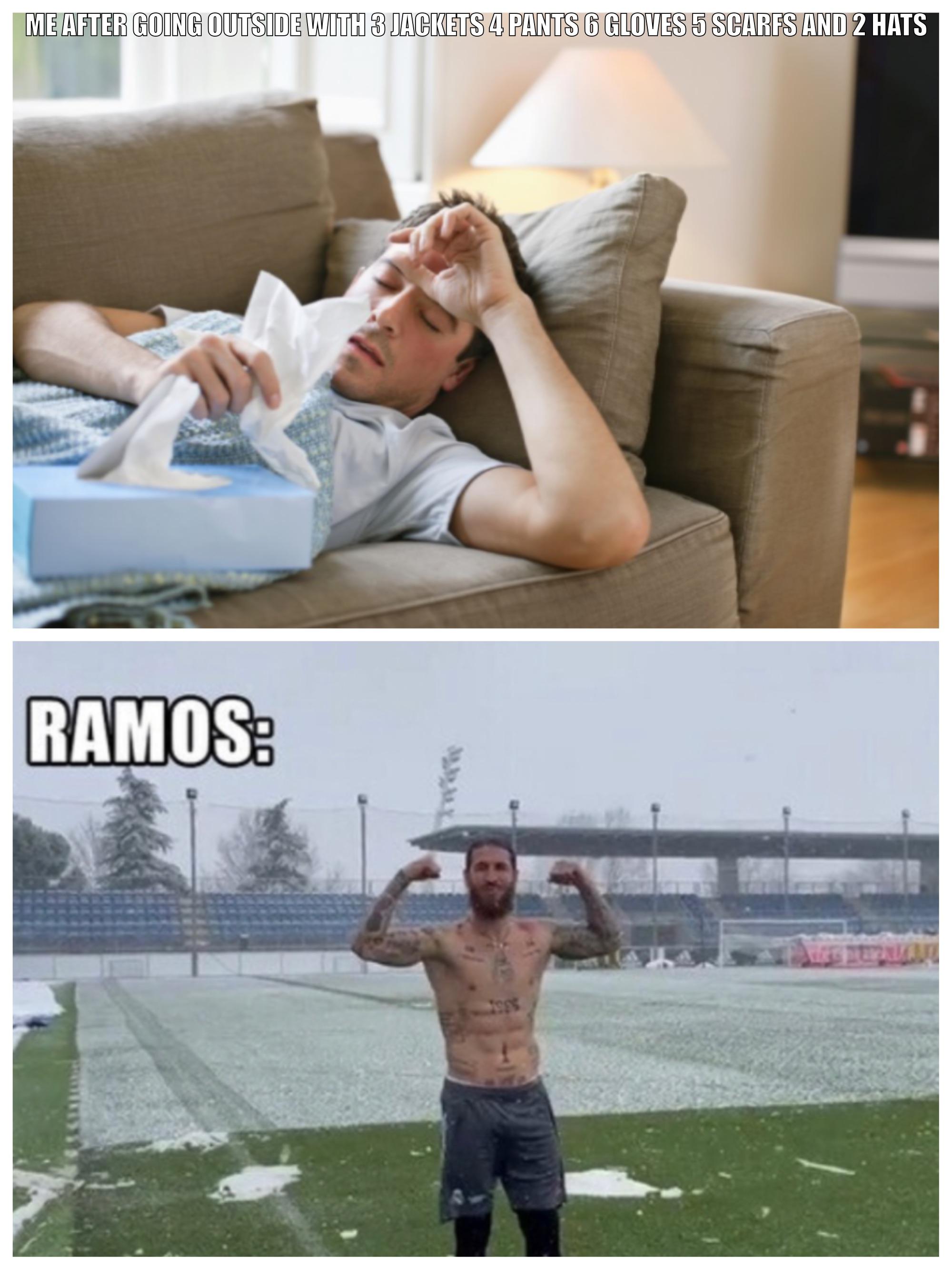 Ramos is built different | Scrolller