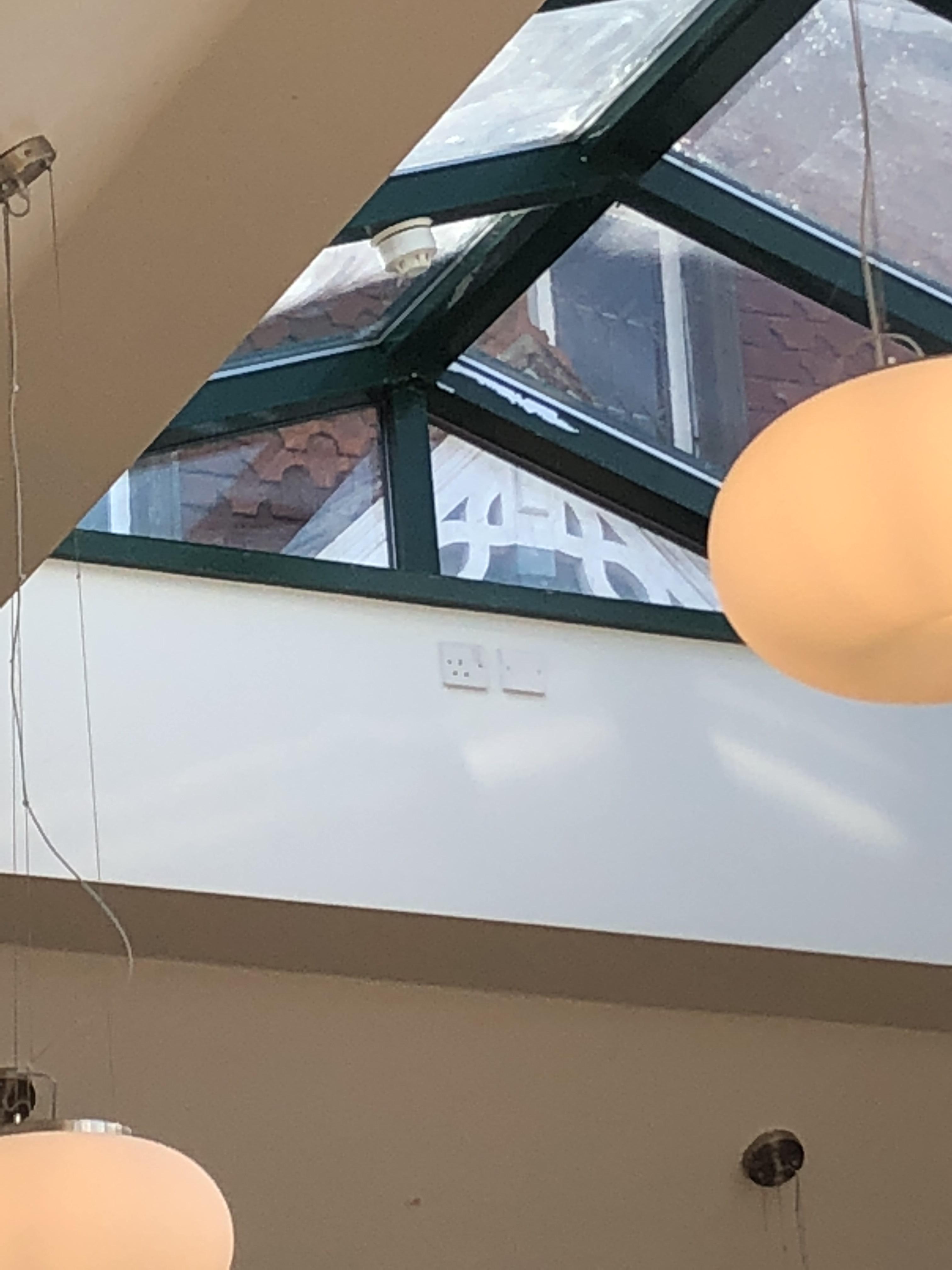 Random plug in the skylight | Scrolller