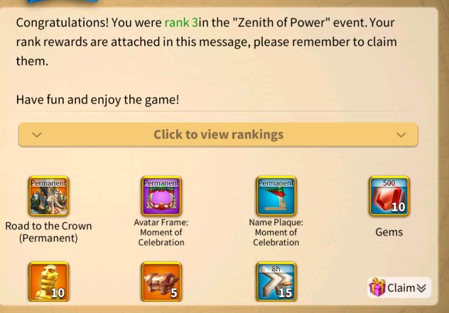 Rank 3, Zenith Of Power does it worth it? | Scrolller