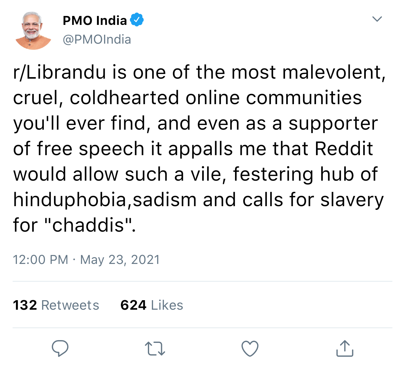 Rare picture of Modiji recognising us | Scrolller